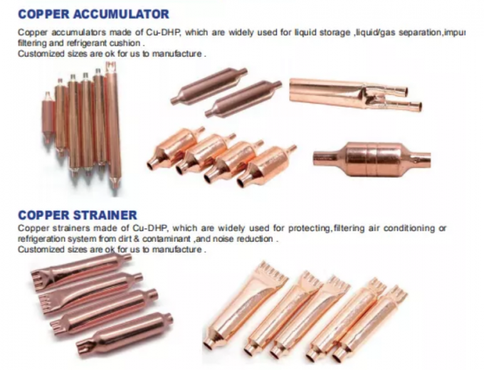 Refrigeration AC Filter Driers 12g , Pencil Filter Drier With Nut